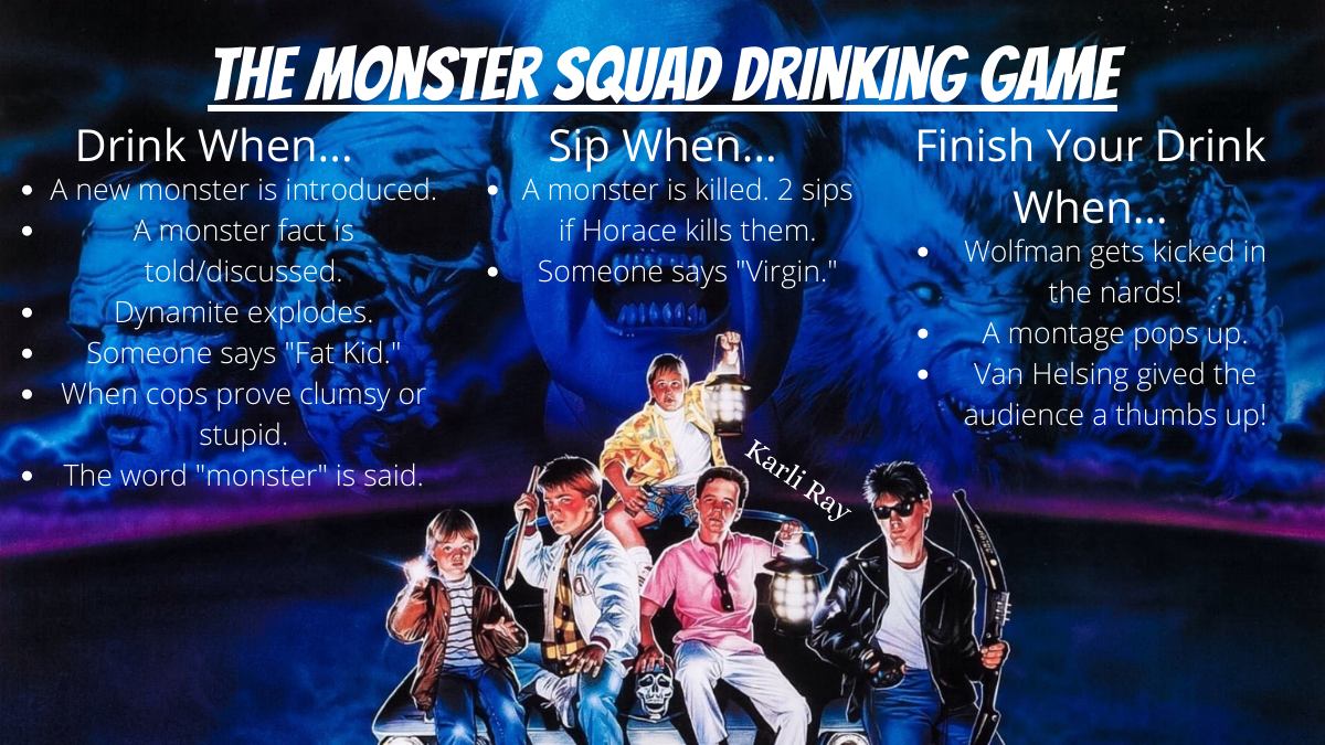 Horror Drinks And Drinking Games! – Part 2 | Karli Ray's Blog