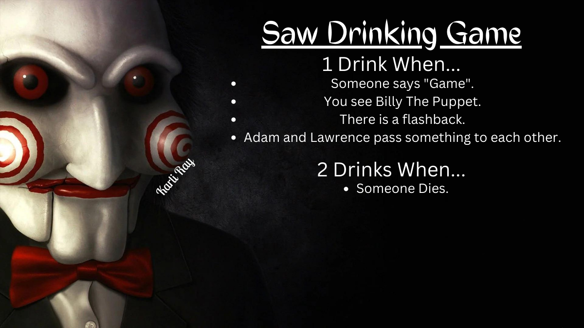 Horror Drinks And Drinking Games! – Part 4 | Karli Ray's Blog