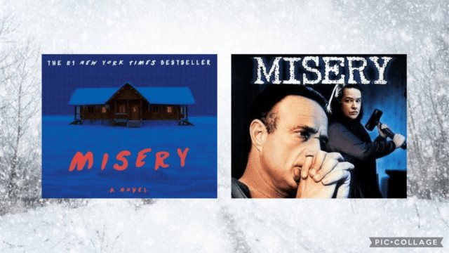 Misery Movie Poster Misery (1990) Mistakes